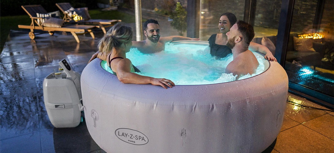 Inflatable & Portable Hot Tubs | New 2026 Range | Lay-Z-Spa UK