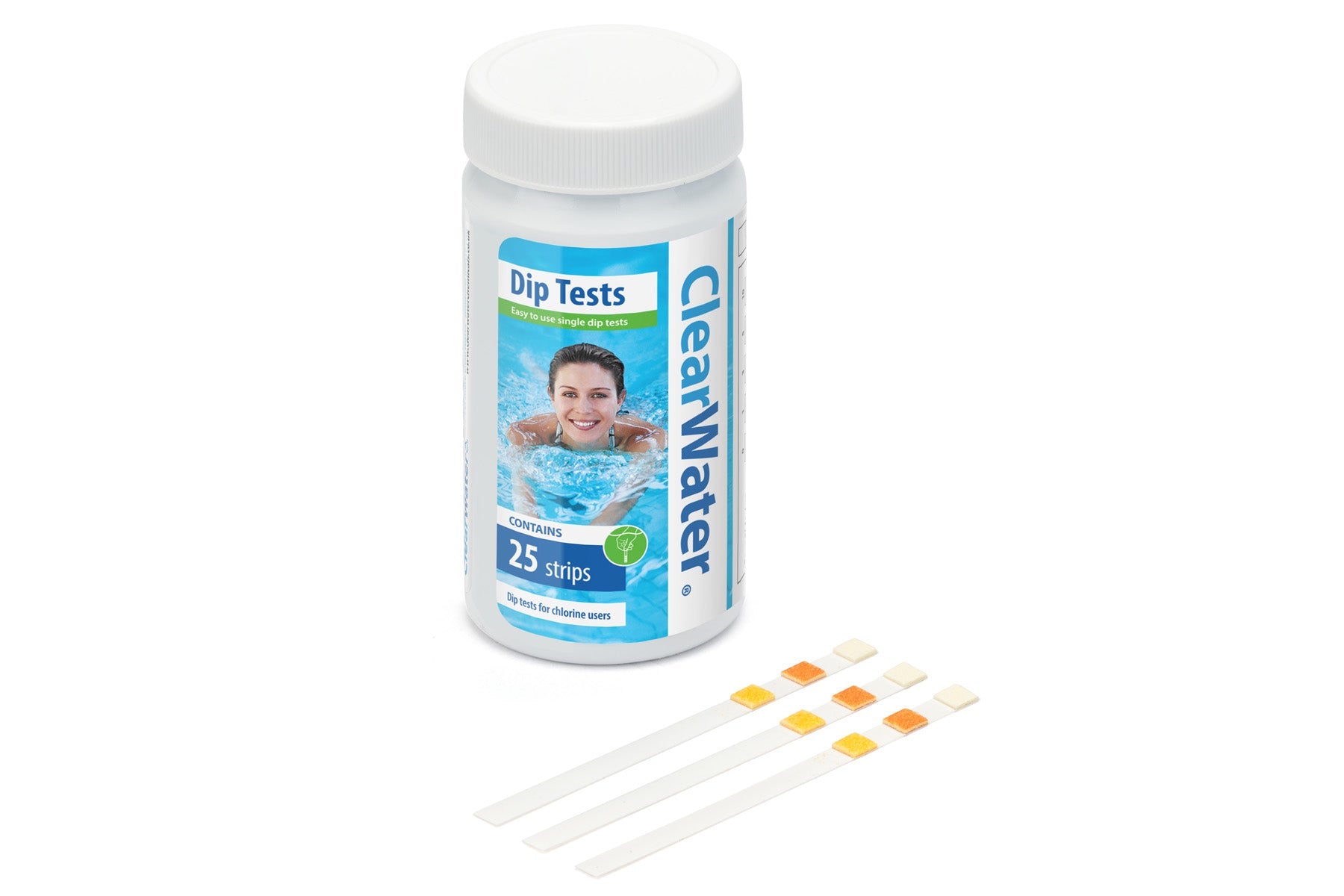 Hot Tub Water Testing Strips (25 Test Strips) | Clearwater Chemicals ...