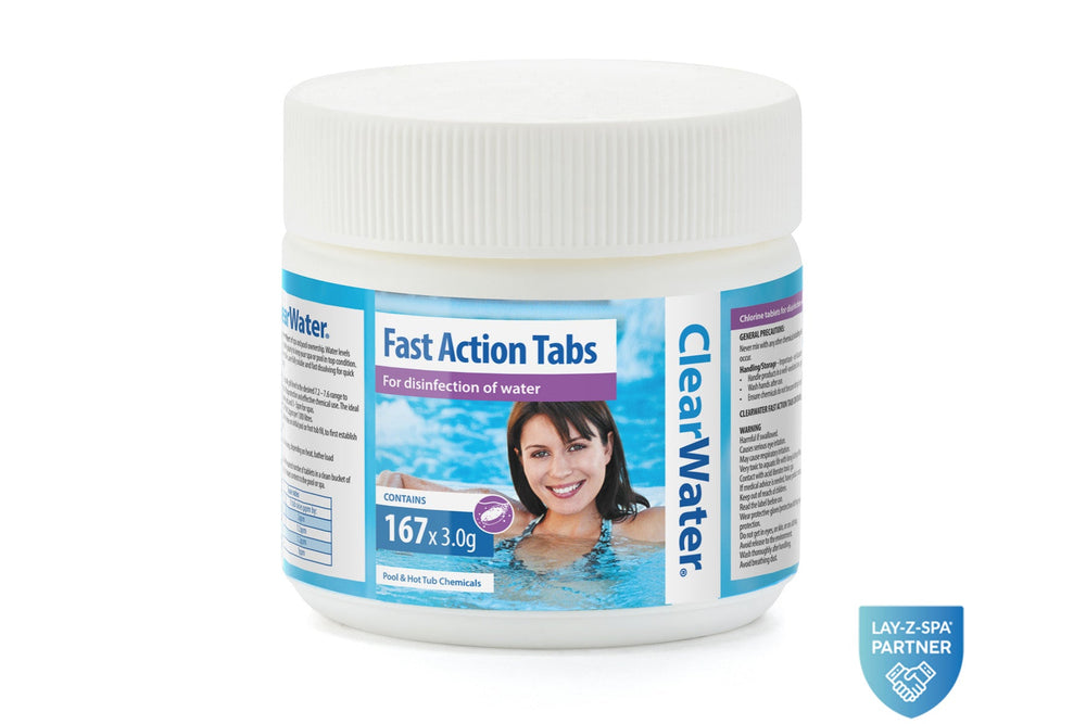 Clearwater Fast Action Tablets | Lay-Z-Spa UK