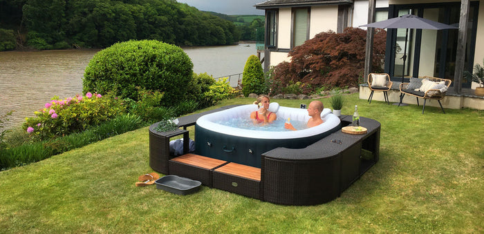 Square Hot Tubs | New 2025 Range | Lay-Z-Spa UK