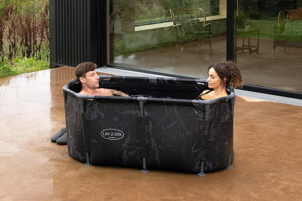 Glacial Dip Tub Ice Bath 2 Person | Cold Plunge Recovery | Lay-Z-Spa UK